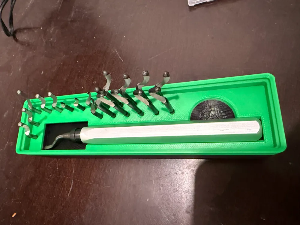 Gridfinity Deburring Tool Holder Remixed by Jonathan918 - MakerWorld