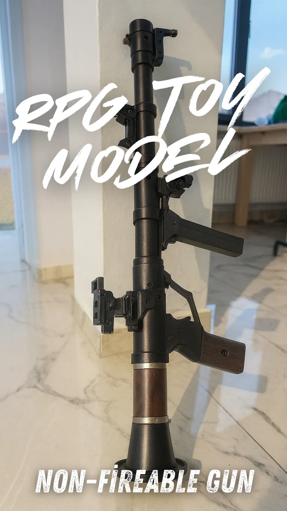 Non-Fireable RPG Rocket Launcher Model Airsoft Toy - Free 3D Print ...