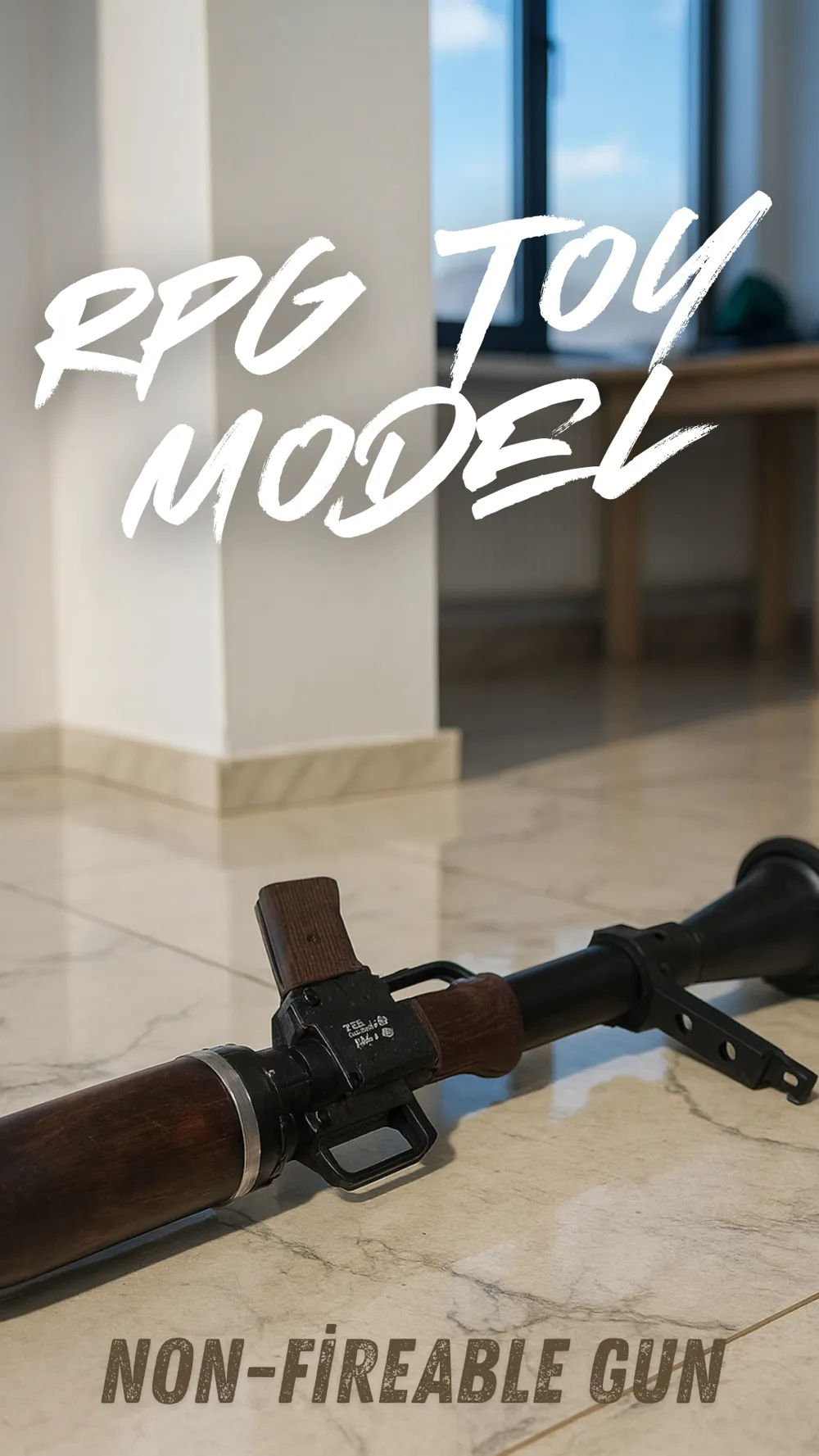 Non-Fireable RPG Rocket Launcher Model Airsoft Toy by Hamburg3r ...