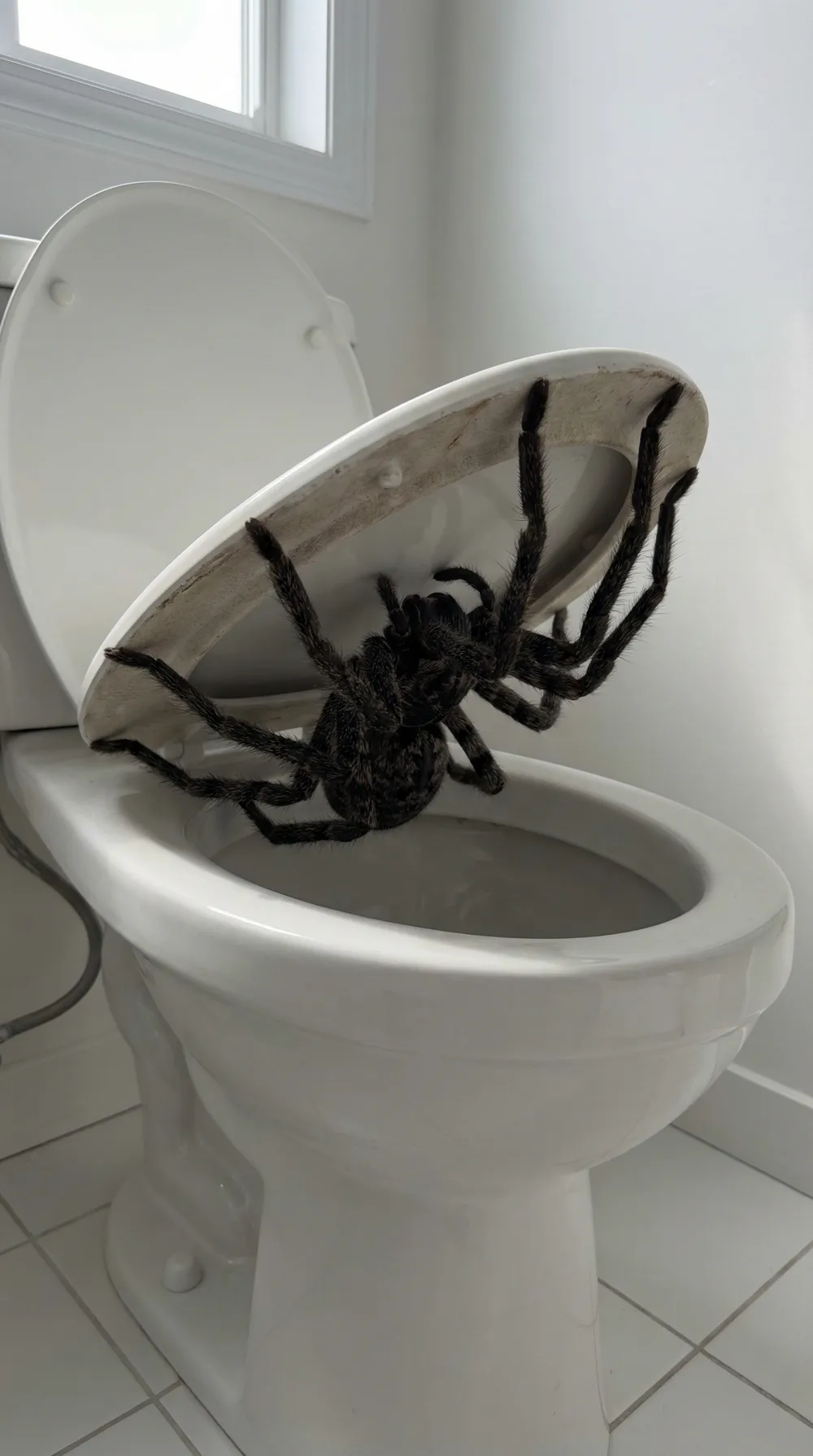 Realistic Spider Under Toilet Prank - Free 3D Print Model - MakerWorld