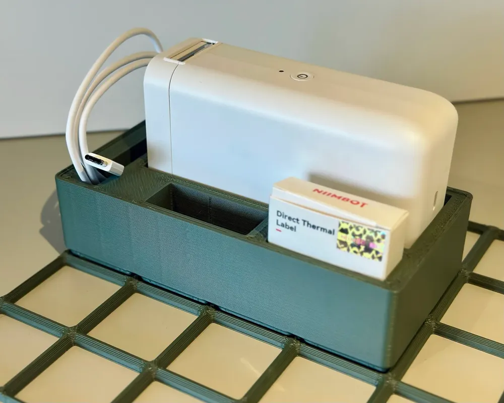 Niimbot D101 Organizador Gridfinity + Etiquetas + Cable - Modelo de ...