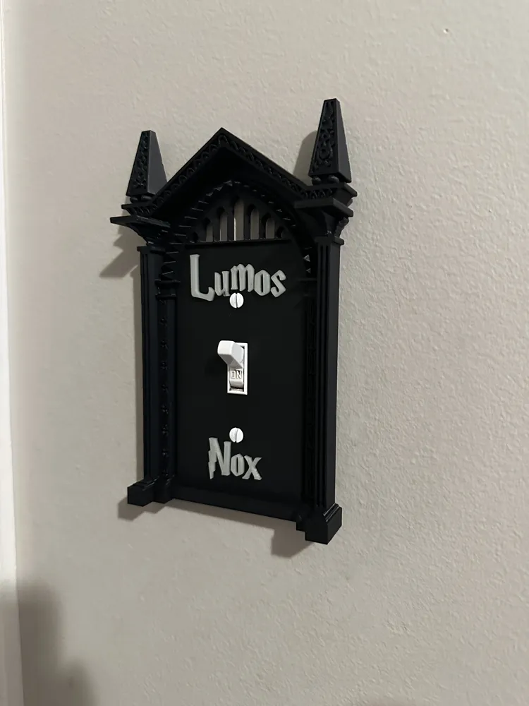 Lumos Light switch cover Remixed by BuildItBetter MakerWorld: Download ...