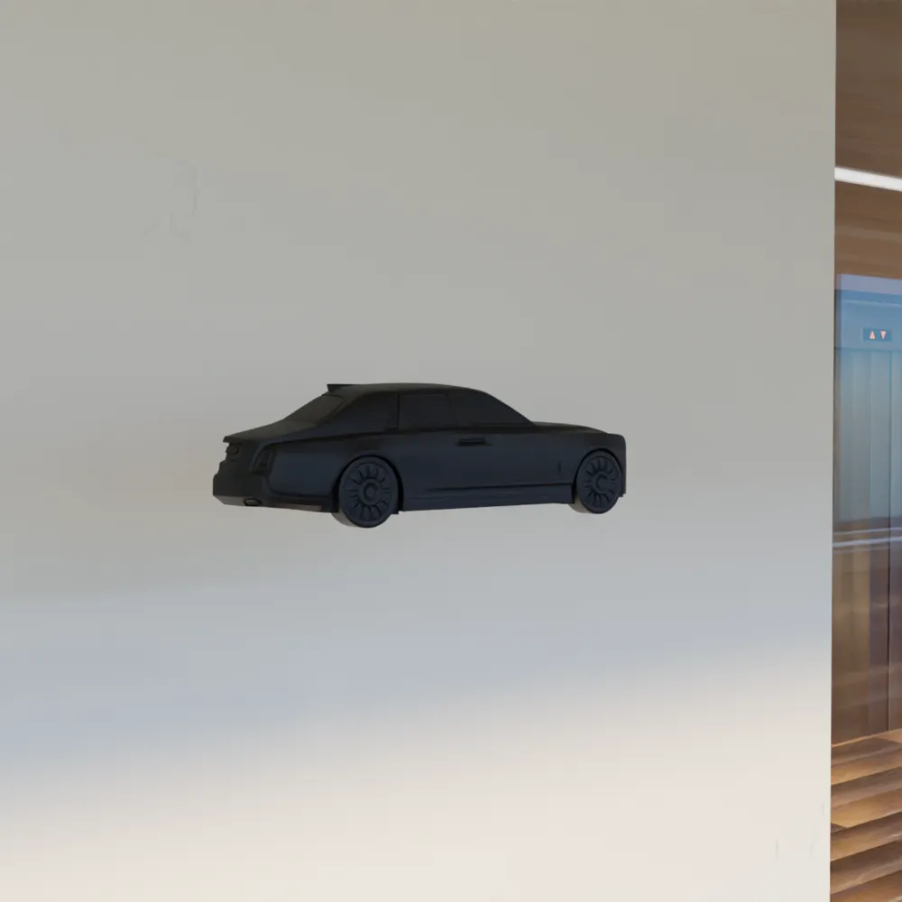 Arte de Parede Rolls Royce Phantom - Vista Lateral - Modelo gratuito ...