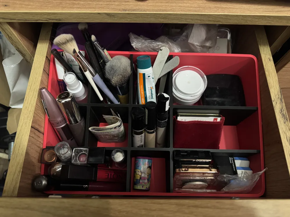 Makeup Organizer Box - Free 3D Print Model - MakerWorld