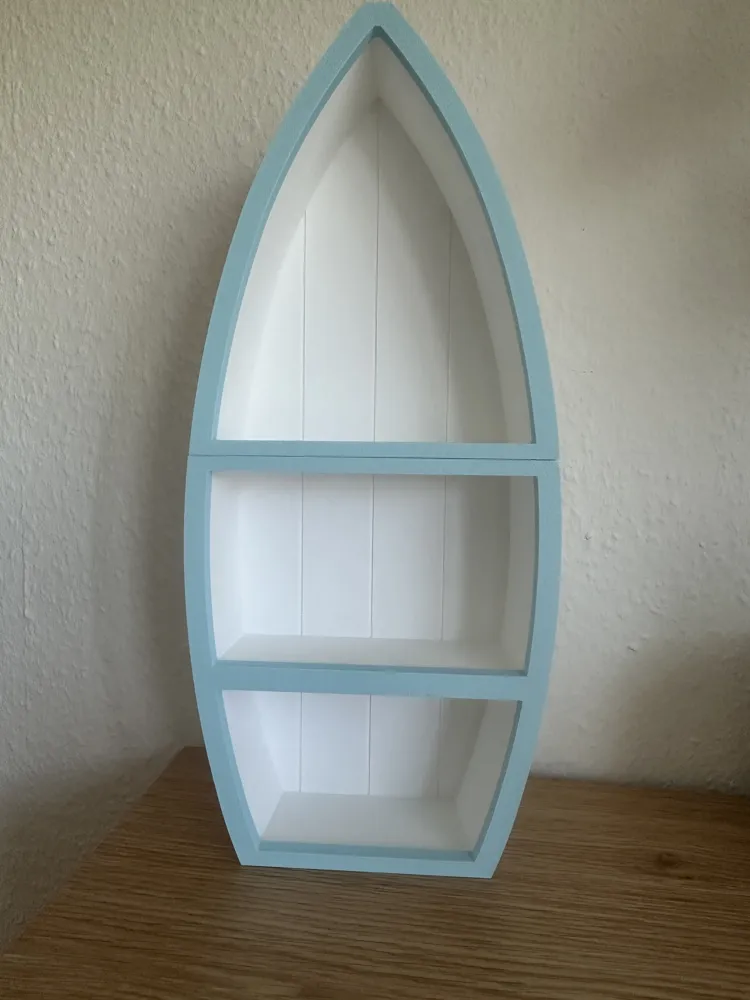 Rowboat Shelf Maritime - Free 3D Print Model - MakerWorld