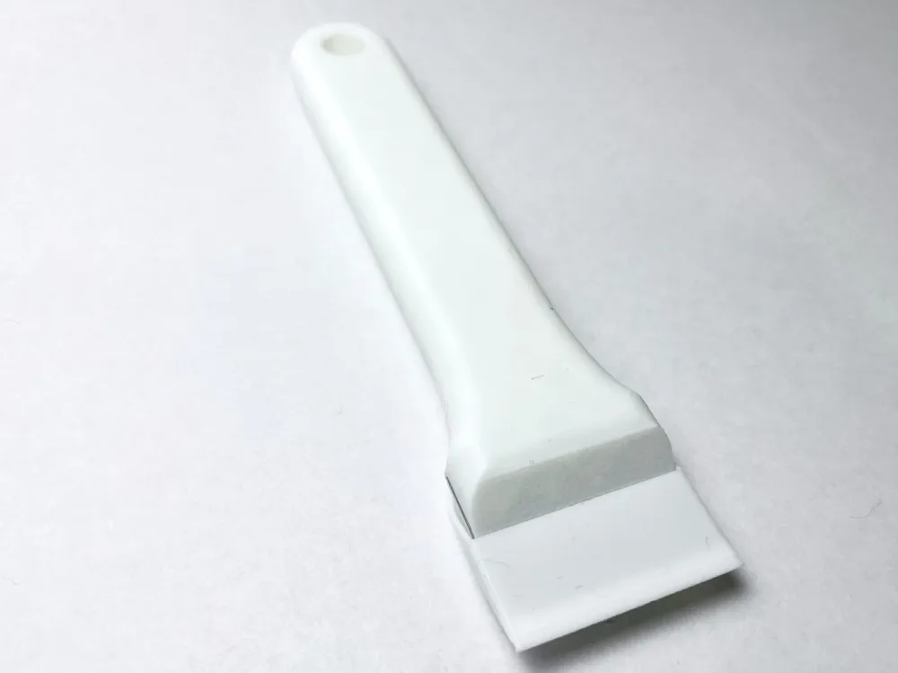 Bambu lab bed scraper (with cover) - Free 3D Print Model - MakerWorld