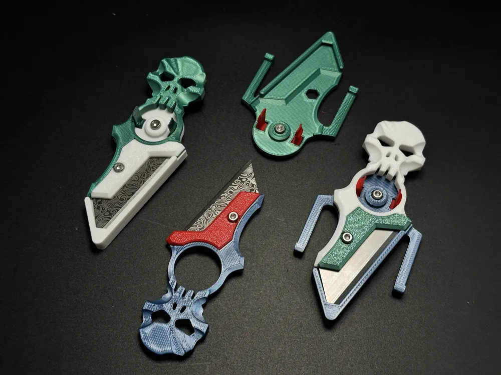 MOLLE System Push Dagger Utility Knife II by Trent Studio MakerWorld ...