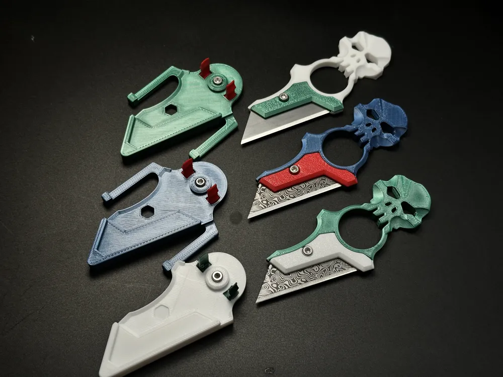 MOLLE System Push Dagger Utility Knife II by Trent Studio MakerWorld ...
