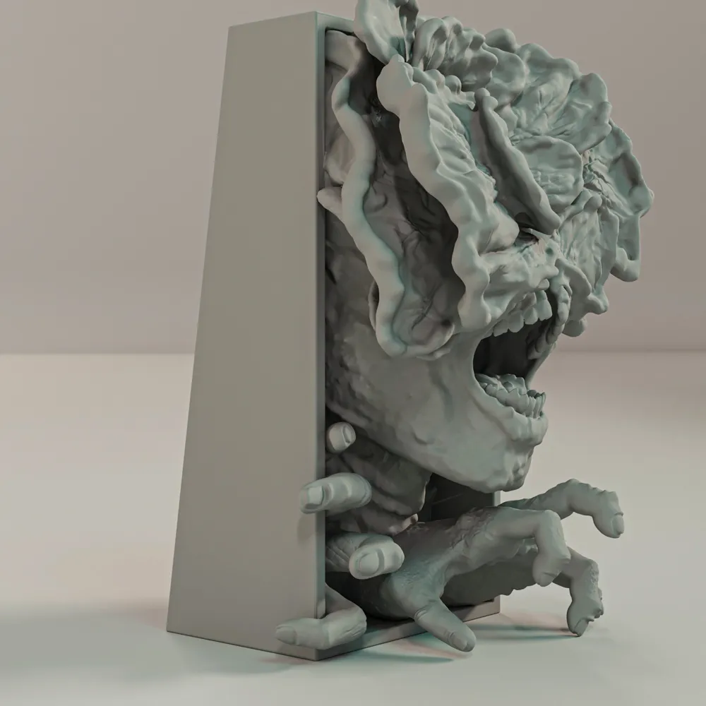 Clicker Book Nook and Wall Mount by Treddigineer MakerWorld: Download ...