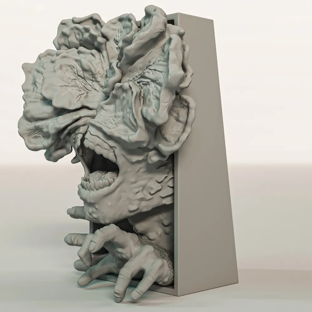 Clicker Book Nook and Wall Mount by Treddigineer MakerWorld: Download ...