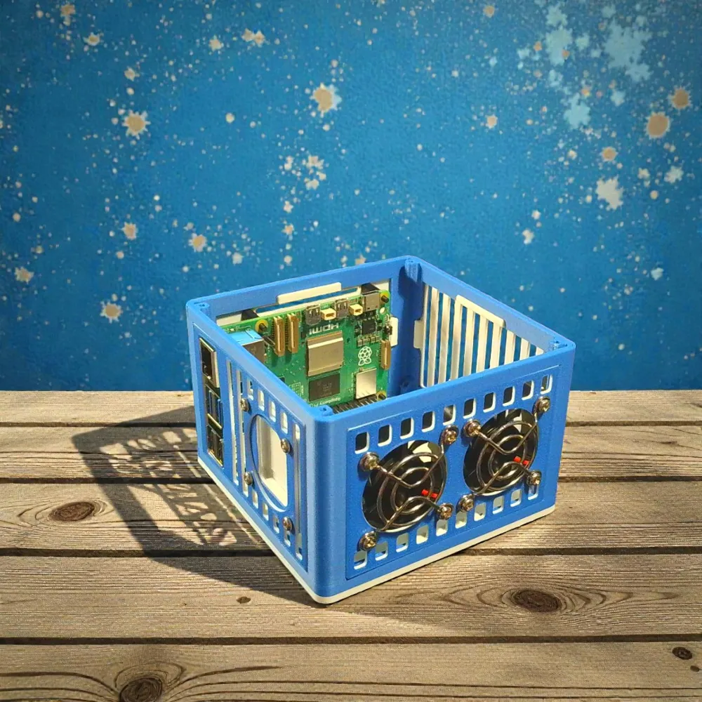 Sega Themed Raspberry Pi Gehäuse – Kostenloses 3D-Druckmodell – MakerWorld