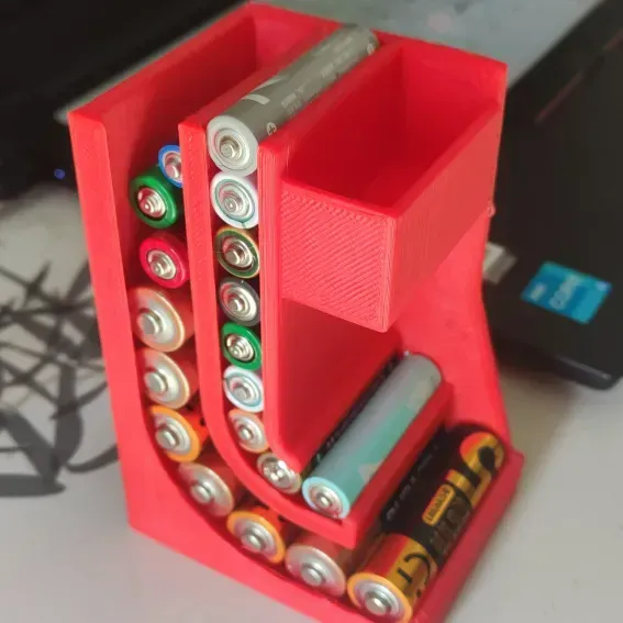 Battery Organizer by Lima MakerWorld: Download Free 3D Models