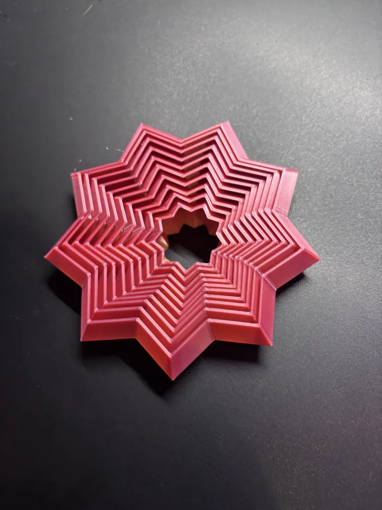 Zappelspielzeug Stern direkt druckbar – Kostenloses 3D-Druckmodell ...