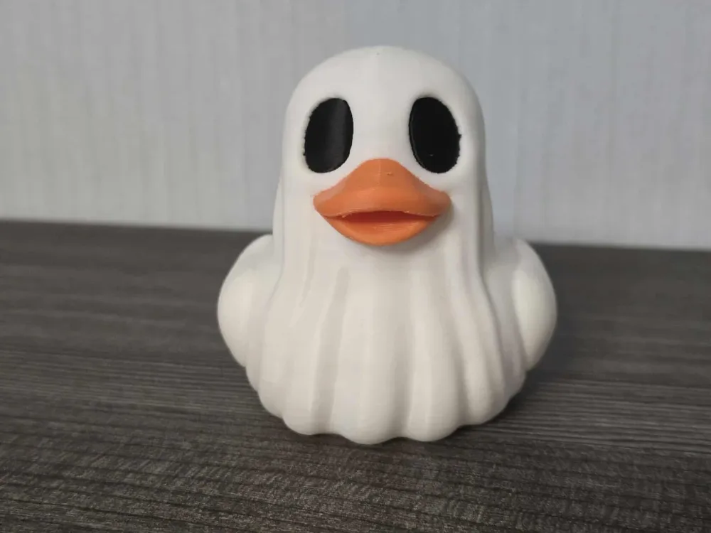 Halloween 2025 * Cute Spooky Ghost Duck by HeiHei MakerWorld: Download ...