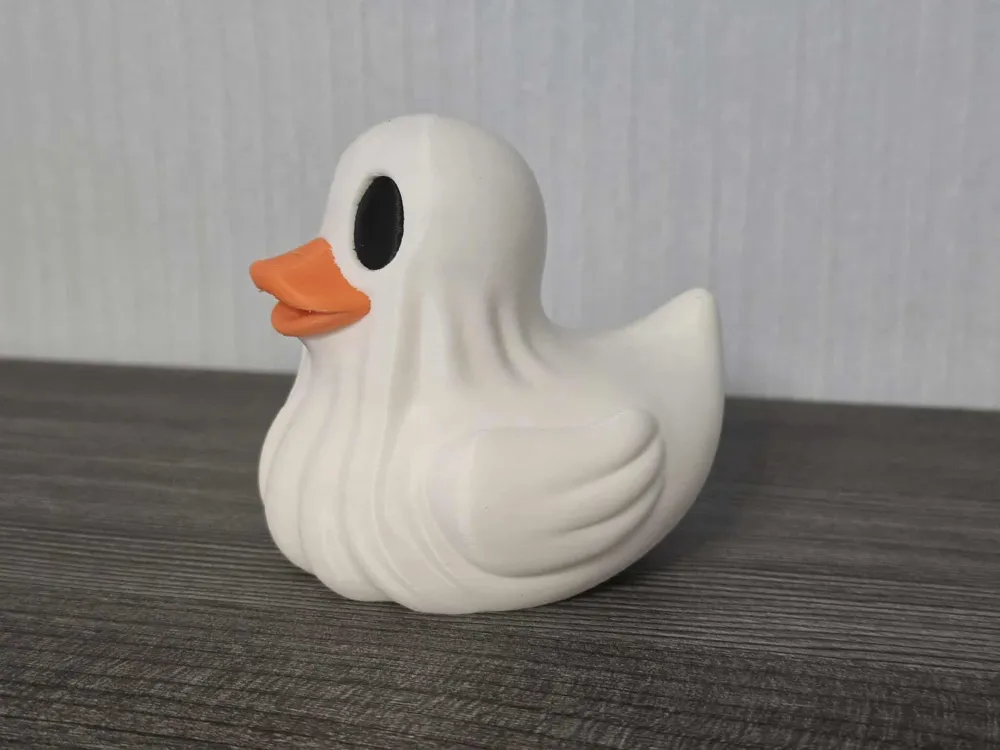 Halloween 2025 * Cute Spooky Ghost Duck by HeiHei MakerWorld: Download ...