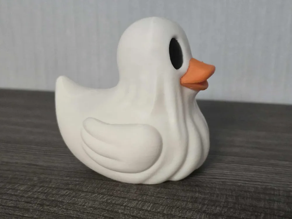 Halloween 2025 * Cute Spooky Ghost Duck by HeiHei MakerWorld: Download ...