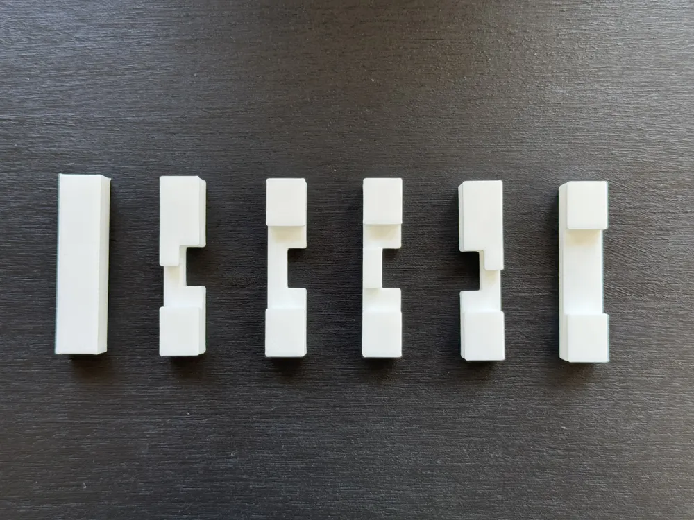 6-Piece Interlocking 3D Puzzle - Free 3D Print Model - MakerWorld