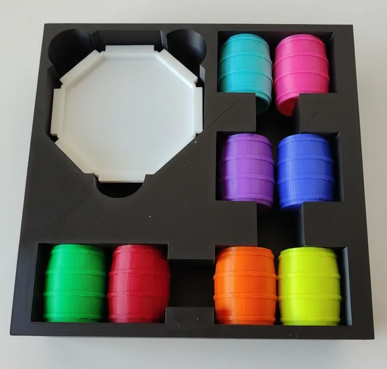 Parchis Ludo Parcheesi Sorry 8 players - Free 3D Print Model - MakerWorld