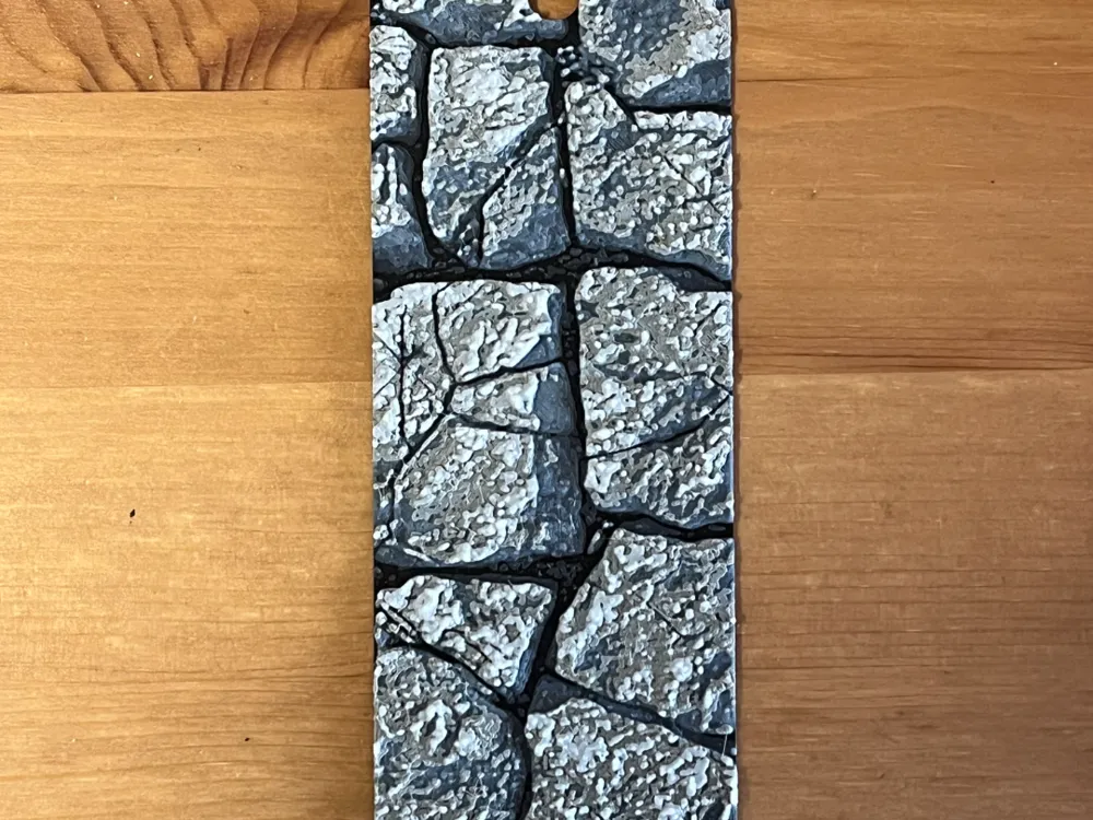 stone bookmark - Free 3D Print Model - MakerWorld