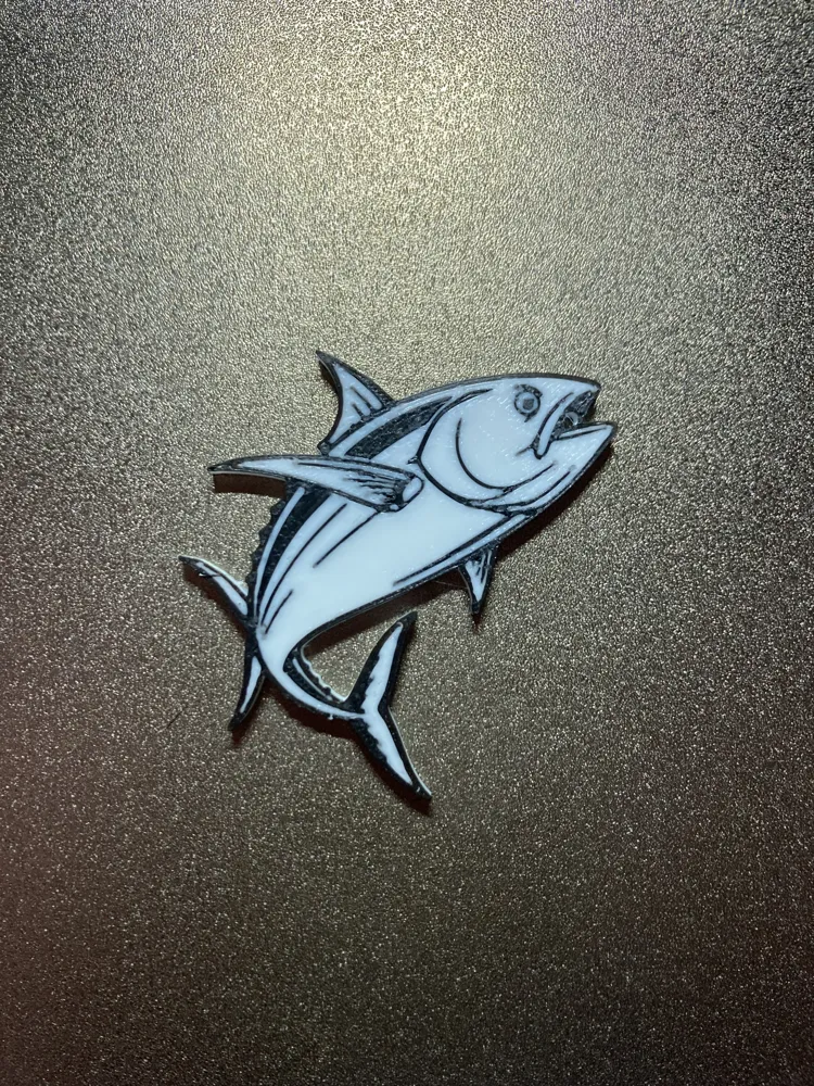 Tuna Keychain - Free 3D Print Model - MakerWorld