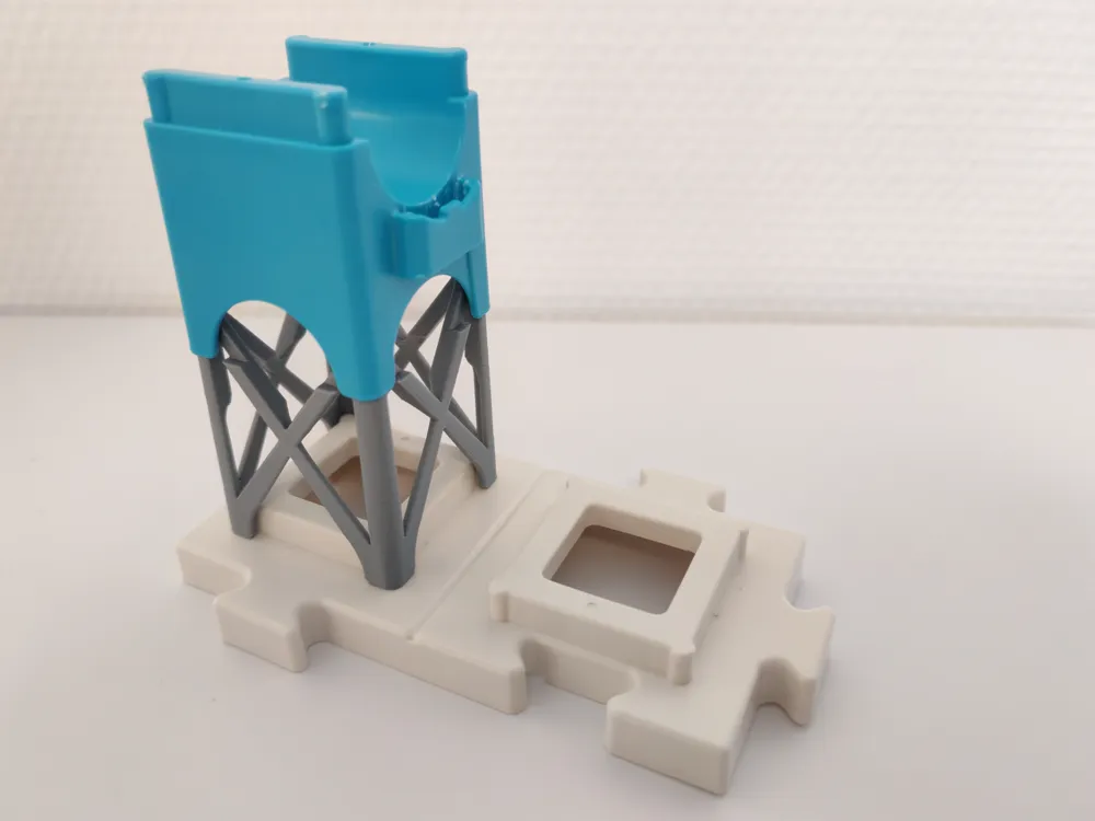 Marble Run - Tower block V1 - VTech Marble Rush by GregO MakerWorld ...