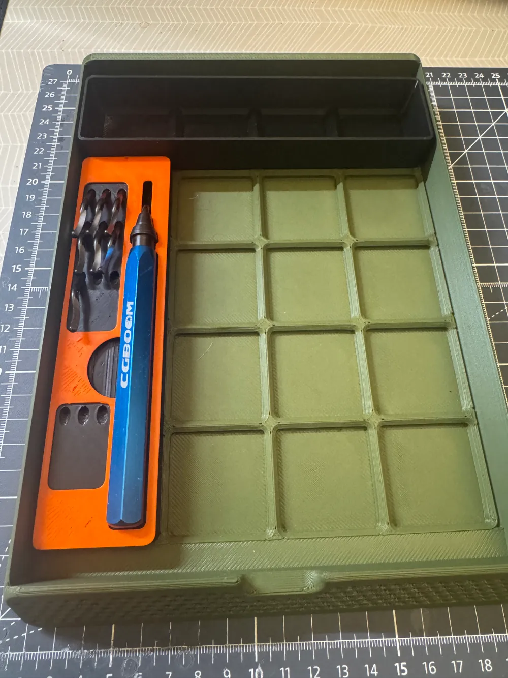 Gridfinity De-Burring tool - AMS RiserV2 Drawer - Free 3D Print Model ...