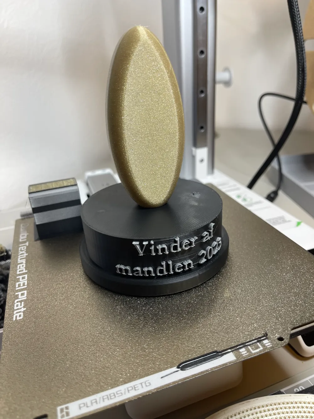 Mandel - Mandlen 2023 (Vinder af mandlen 2023) by Kugelmann - MakerWorld