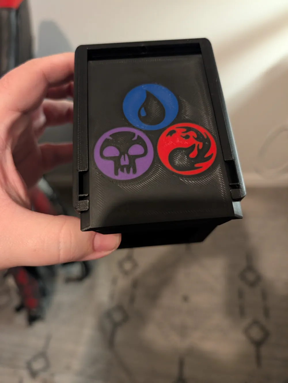 MTG Commander Deck Box with Symbols Remixed by SprattHouse - MakerWorld