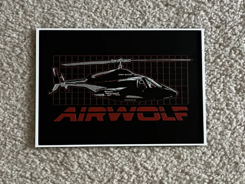 Airwolf Hueforge by Estiv - MakerWorld