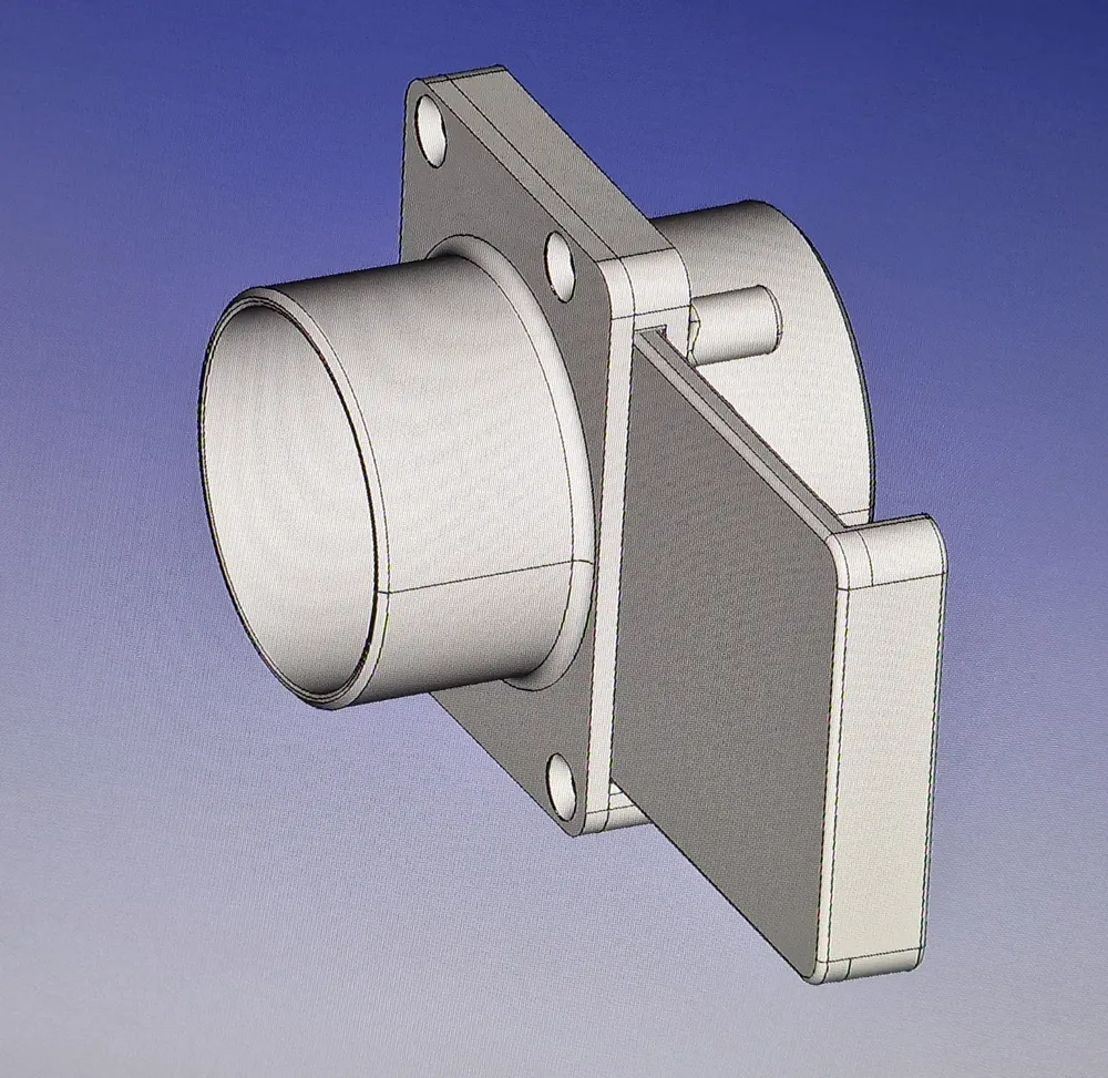 Absperrschieber für Absaugung HT50 Blastgate by Schello - MakerWorld
