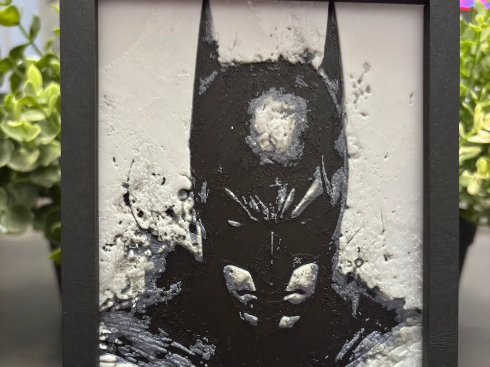 Batman Hueforge by Mo_Nour - MakerWorld