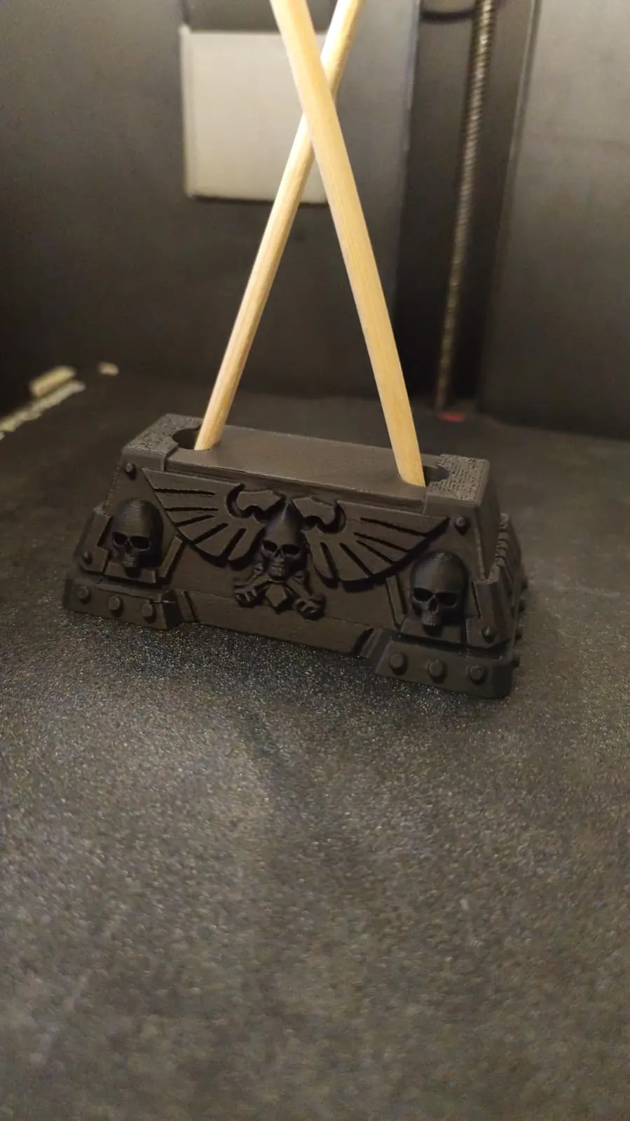 Warhammer 40k Grimdark Chopstick Holder Eagle Style - Free 3D Print ...