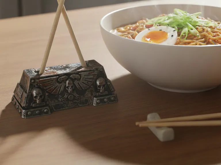 Warhammer 40k Grimdark Chopstick Holder Eagle Style - Free 3D Print ...