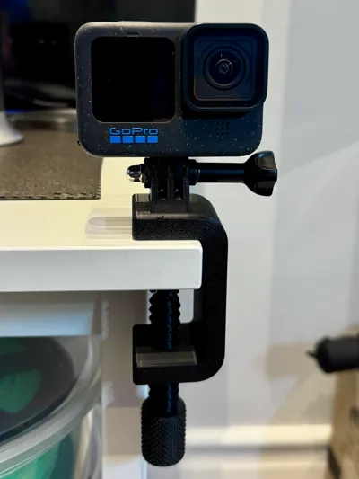 GoPro Clamp Mount Remixed by SurreyGU7 - MakerWorld