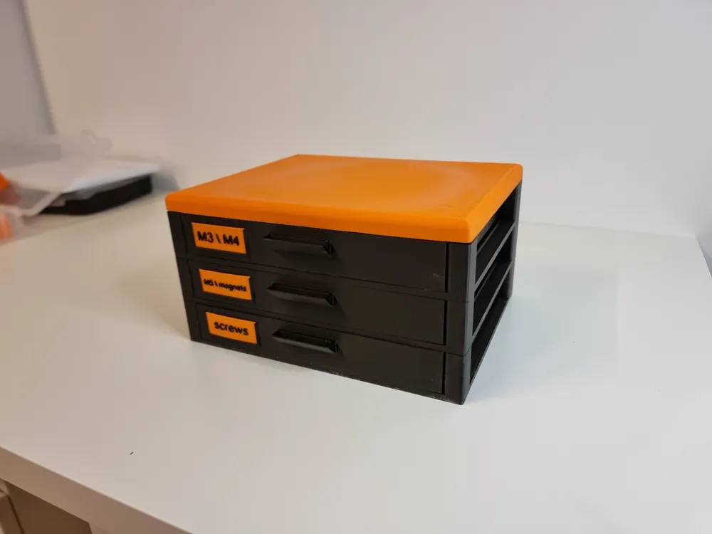 "Pandastic" - stackable drawer system Remixed by Lasqa. - MakerWorld