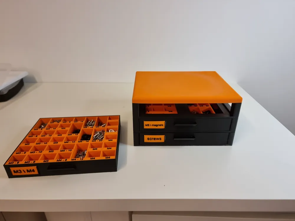 "Pandastic" - stackable drawer system Remixed by Lasqa. - MakerWorld