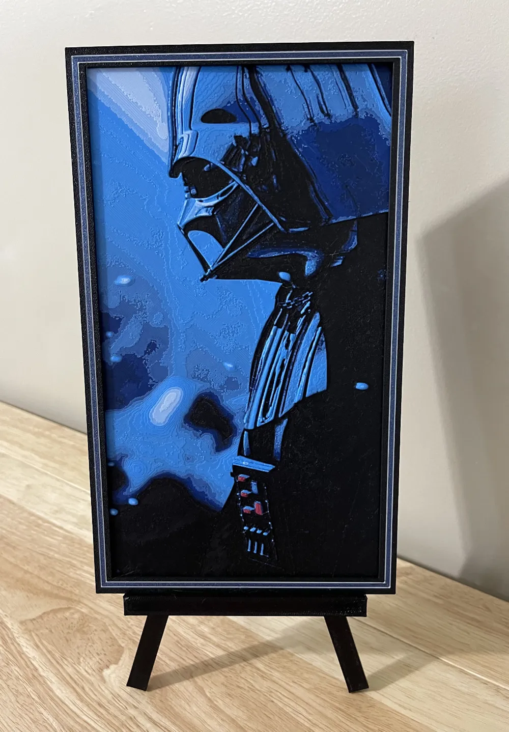 Darth Vader blue Metal by steve - MakerWorld