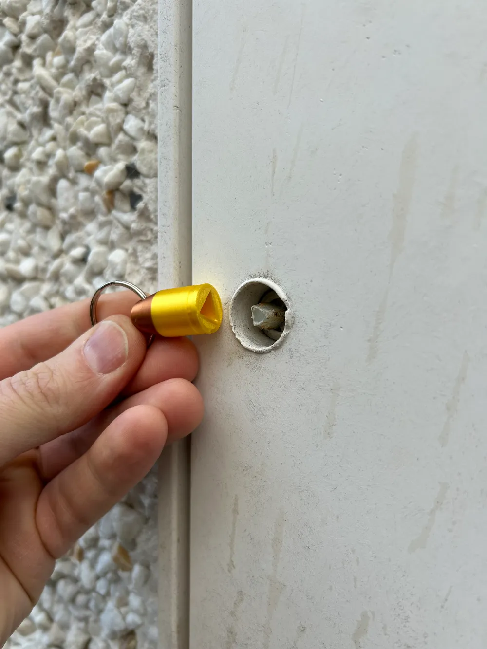Hollow point bullet style utility key by kenprint - MakerWorld
