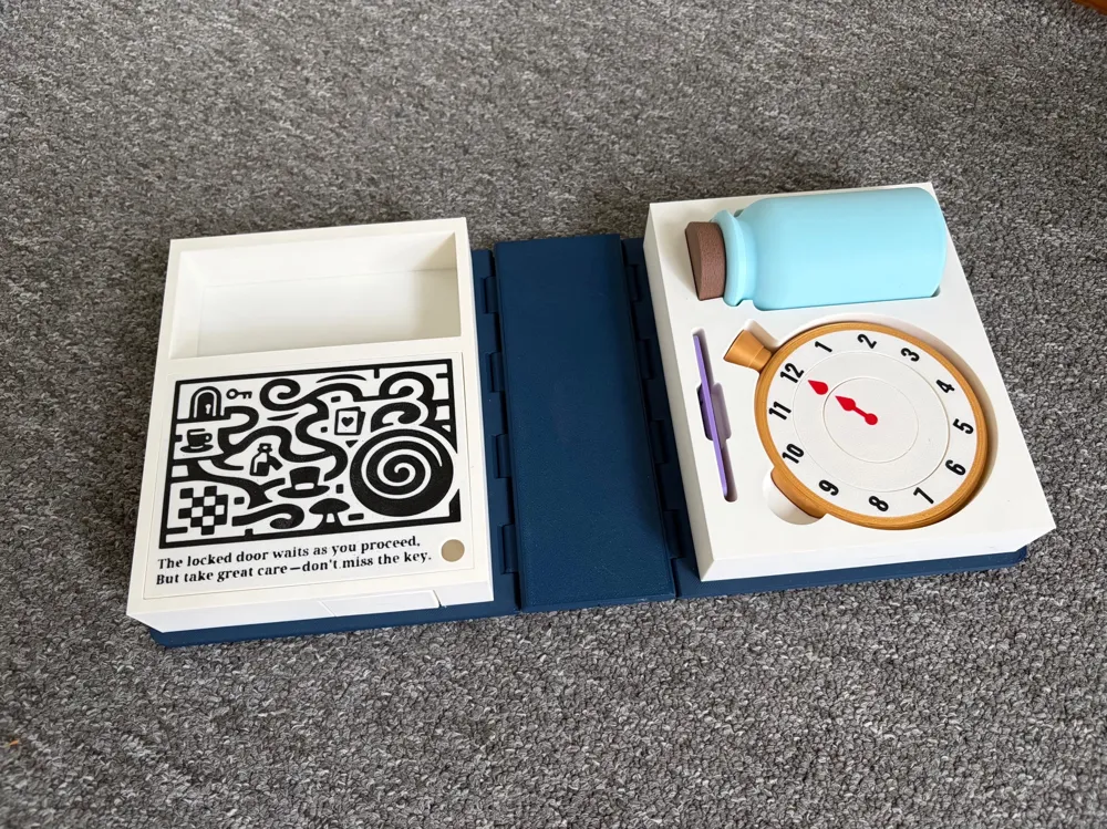 Down The Rabbit Hole | Puzzle Adventure - Free 3D Print Model - MakerWorld
