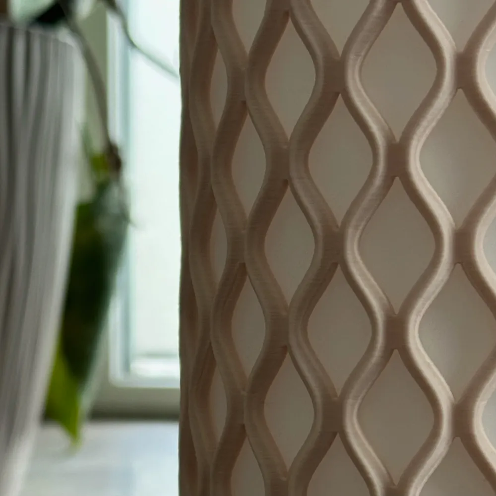 WAVE PATTERN LAMP (E27) by Toprototyp - MakerWorld