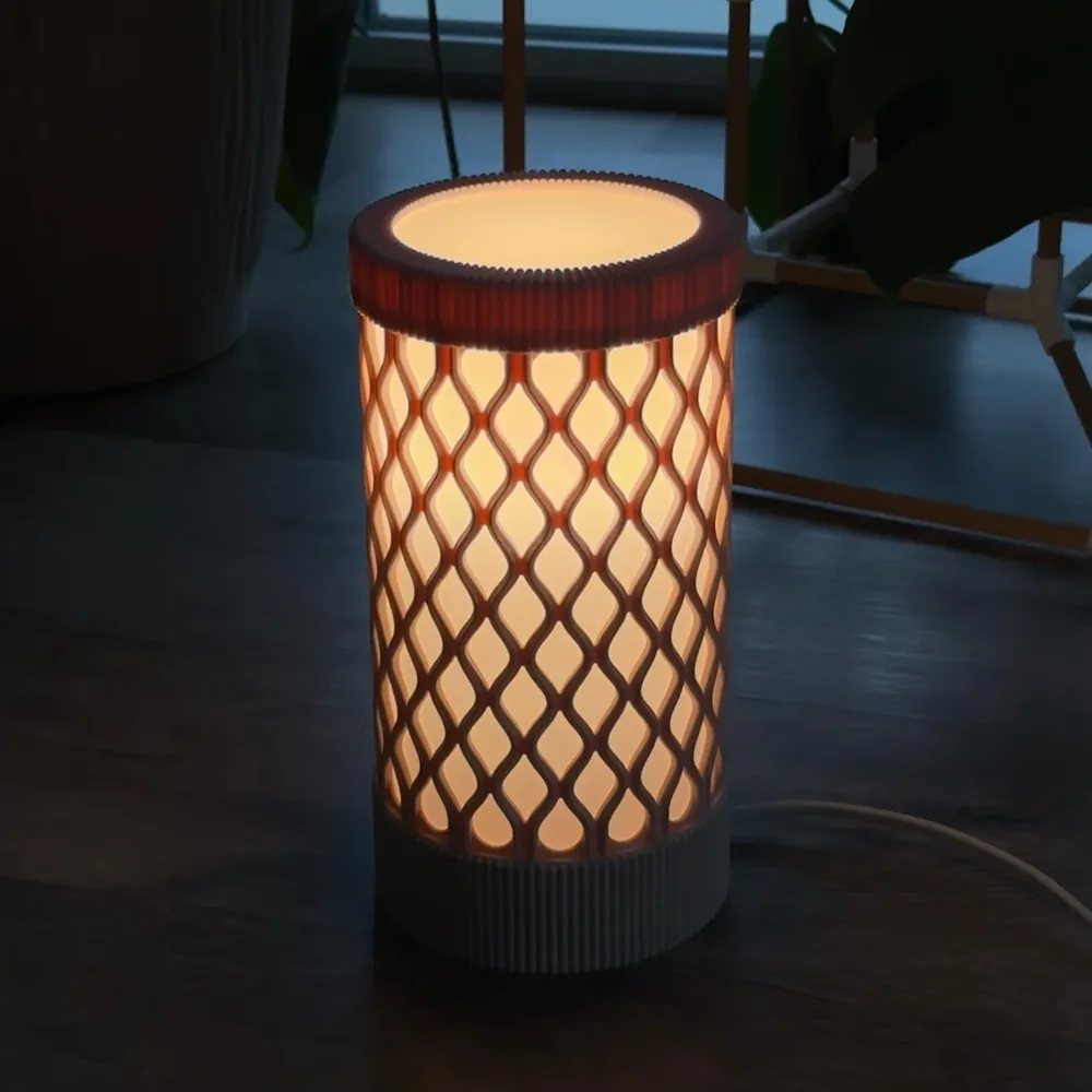 WAVE PATTERN LAMP (E27) by Toprototyp - MakerWorld