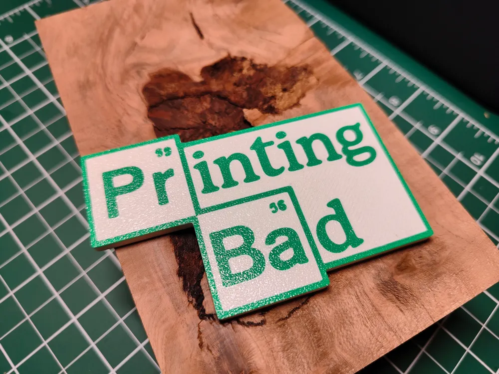 Breaking Bad Printing Bad Fridge Magnet by ArCy - MakerWorld