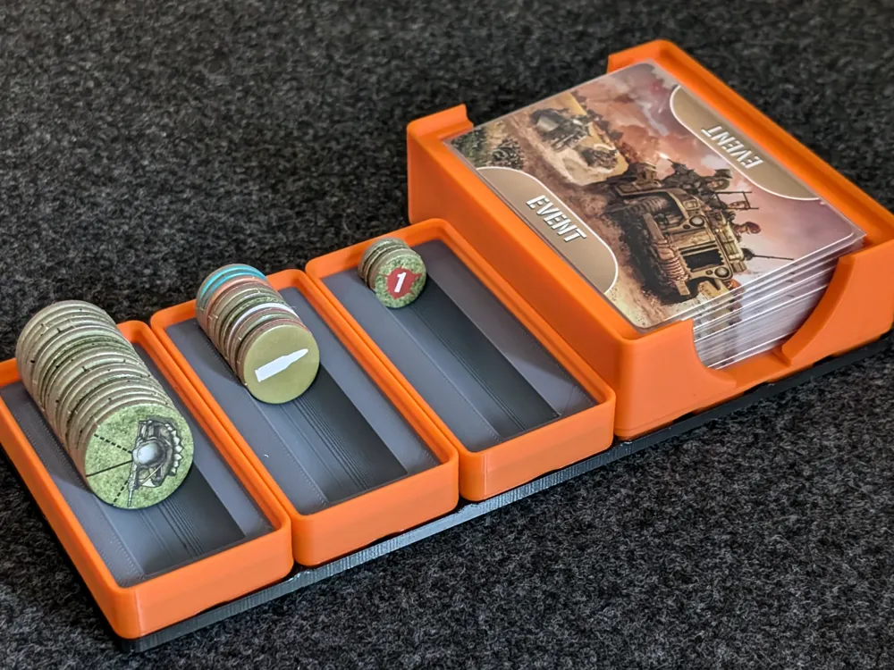 Gridfinity Sleeved Card Deck Holder / Tray Remixed by craftygeek ...