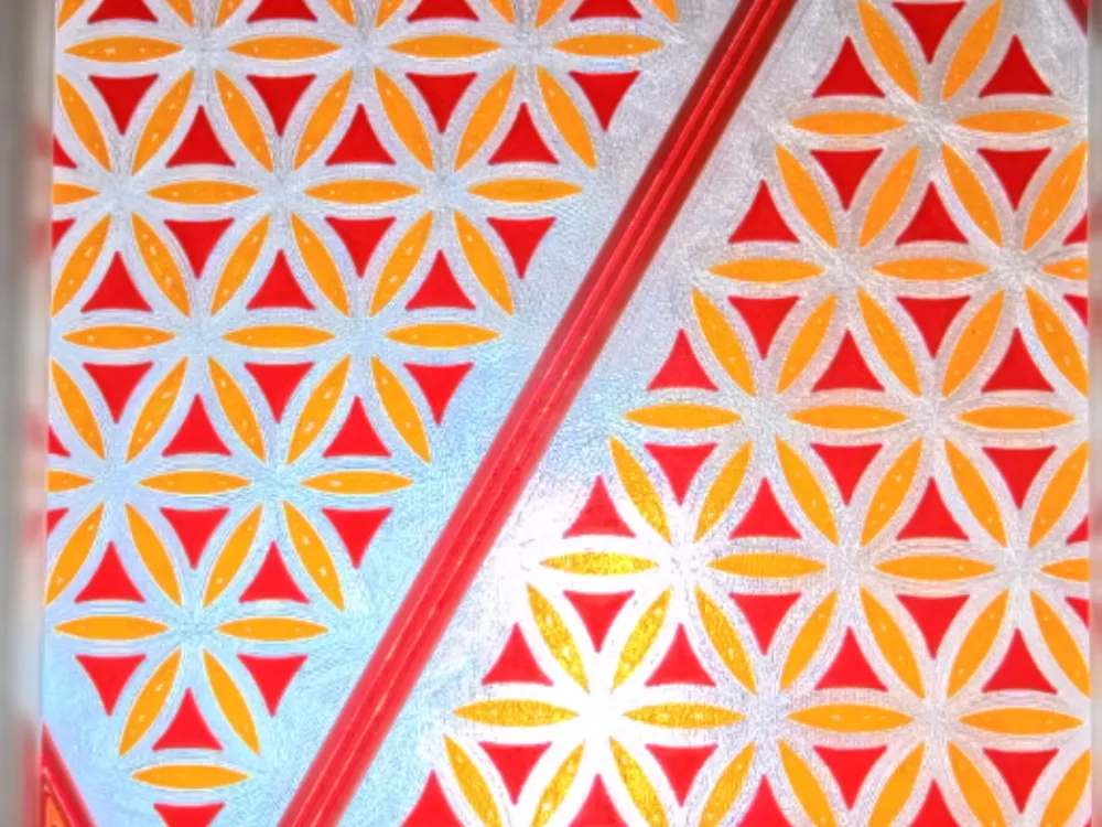 Triangle pattern for Triangle lamp) - Free 3D Print Model - MakerWorld