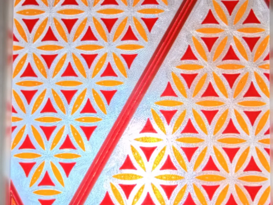 Triangle pattern for Triangle lamp) - Free 3D Print Model - MakerWorld