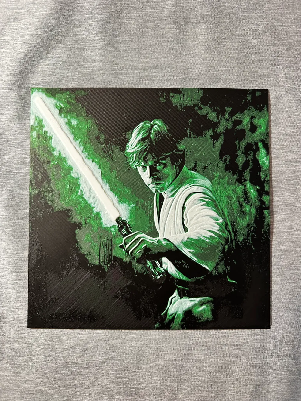 Luke 3-Color Hueforge by Hey Ben - MakerWorld