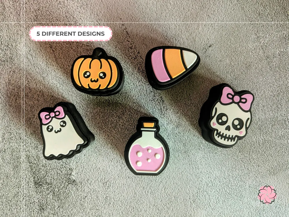 Halloween Clicker and Strawtopper Set by Plushie MakerWorld: Download ...