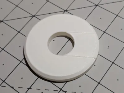 Split Flange PVC Pipe Escutcheon | Collection - MakerWorld: Download ...