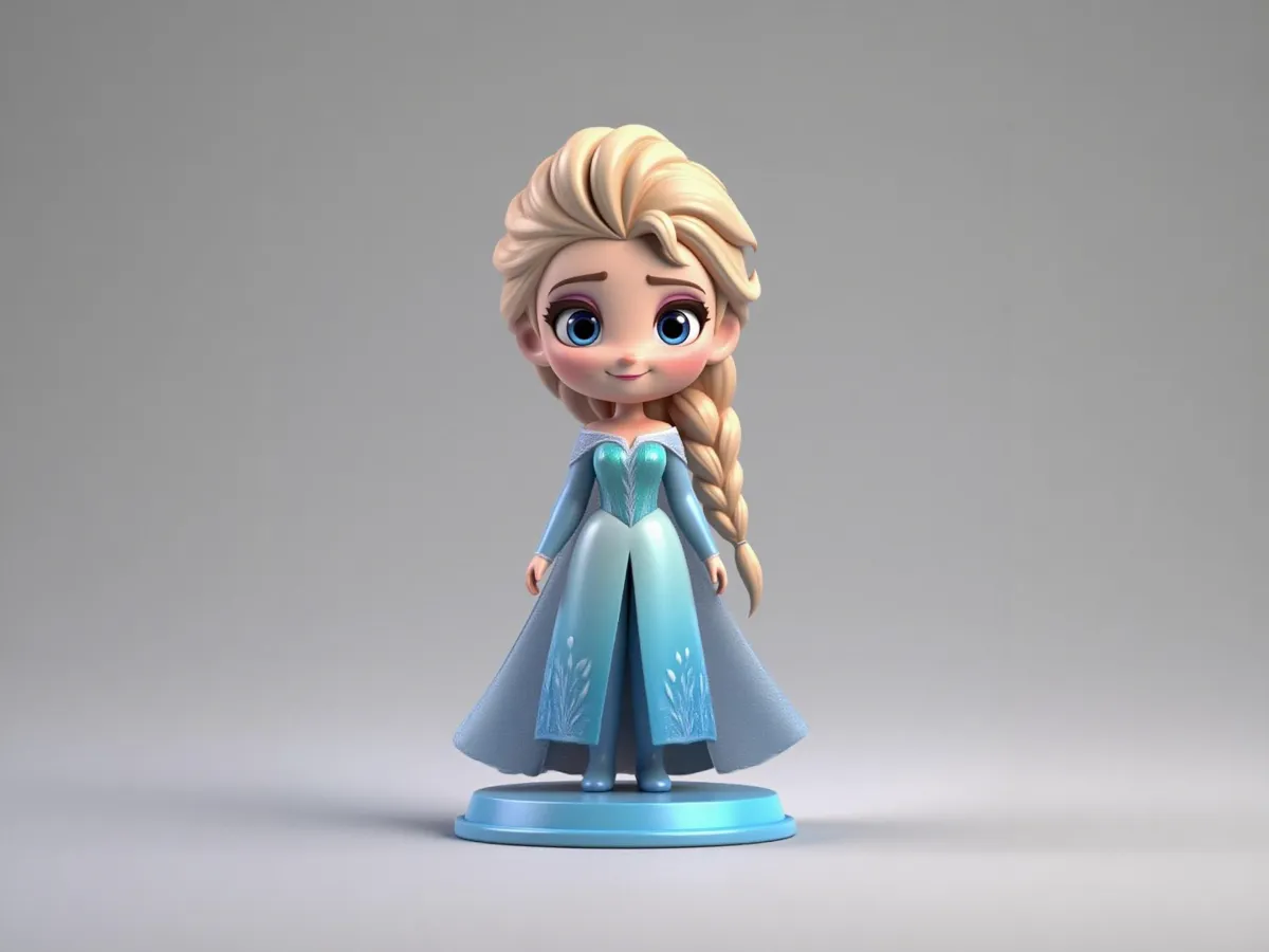 Elsa - Frozen Princess Elsa - Disney Animated Movie Princess Series ...