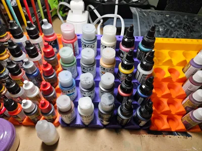 ProAcryl Paint Rack for 22ml bottles by Eldar Armory MakerWorld ...